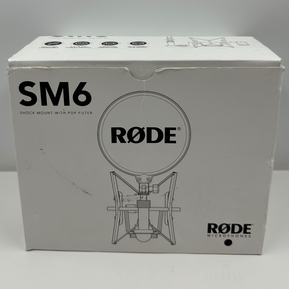 Pre-owned RODE NT1-A STUDIO CONDENSER MICROPHONE WITH SM6 SHOCK MOUNT ...